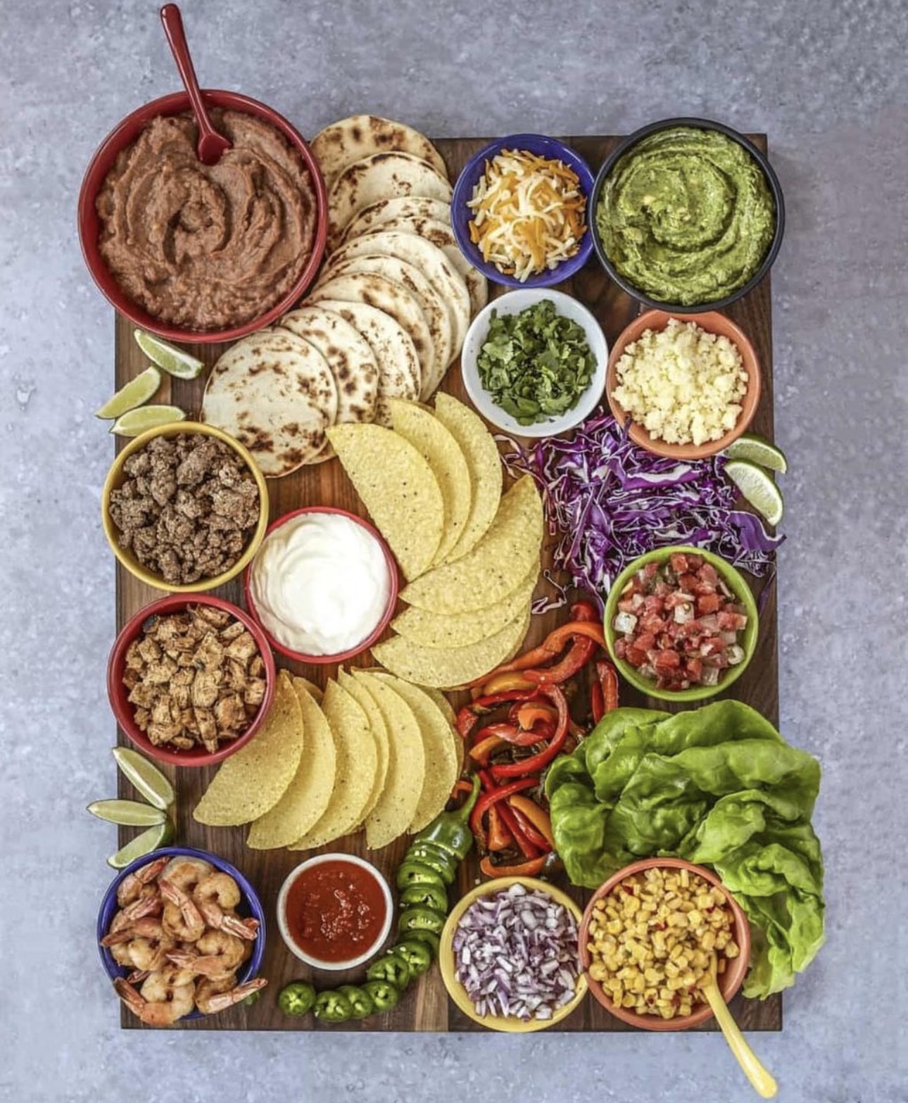 Build Your Own Taco Board - South OC Moms